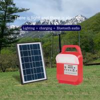 China 6000Mah 5kw Portable Solar Generator Lighting System Kit Handed Type for sale
