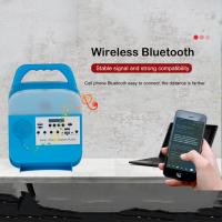 China 6000Mah Battery 6V Solar Home Lighting System 250mm With Radio Bluetooth MP3 for sale