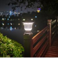 China Outdoor Solar Powered Post Pillar Light Kit Fence Lamp High Lumen Gate for sale
