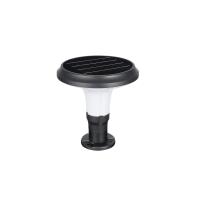 China Wall Post Solar Pillar Light Stone Gate Bottom Bollard Yard Lawn for sale