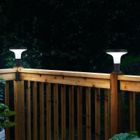 China Wall Post Solar Pillar Light Stone Gate Bottom Bollard Yard Lawn for sale
