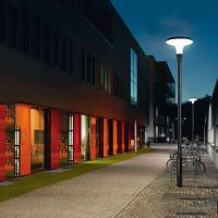 China 25W Power Solar House Stake Lights LED Outdoor Garden Lights for sale