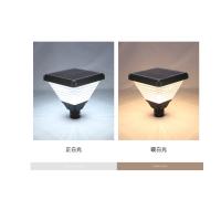 China Outdoor IP65 Solar Garden Light Die Casting Aluminum LED Courtyard Street Lamp for sale