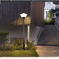 China Outdoor IP65 Solar Garden Light Die Casting Aluminum LED Courtyard Street Lamp for sale