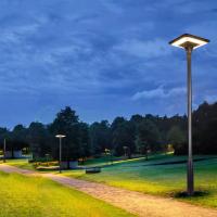 China Waterproof Super Bright Solar Garden Light 5000 Lumens LED For Park for sale