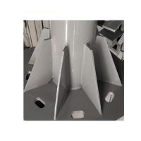 China Outdoor Double Single Arm Galvanized Steel Solar Street Light Post Lamp Pole for sale