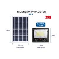 China Waterproof Ip67 Remote Control ABS 300W LED Solar Flood Light Power Station for sale