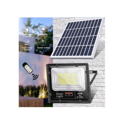 China Waterproof Ip67 Remote Control ABS 300W LED Solar Flood Light Power Station for sale