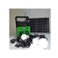 China 5meter Cable Solar Energy Systems Home Mini 7500mah With Radio LED Light for sale