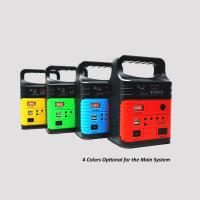 China 5meter Cable Solar Energy Systems Home Mini 7500mah With Radio LED Light for sale