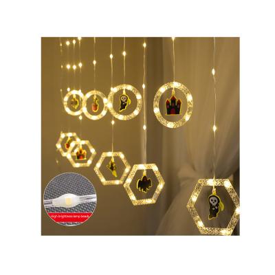 China Hanging LED Christmas Decoration Suction Lights Window Decorative for sale