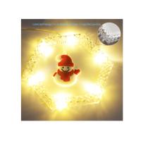 China Hanging LED Christmas Decoration Suction Lights Window Decorative for sale