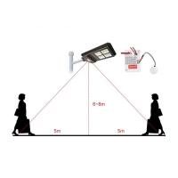 China Aluminum Alloy LED Solar Street Light All In One 60W Lithium Ion Battery for sale