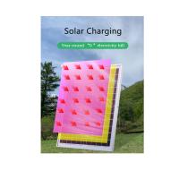 China Mini Portable 3pcs Saving Solar Charged Lighting System 3W Energy Panel LED for sale
