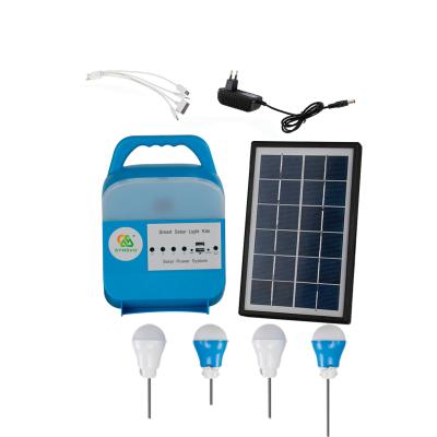 China High Efficiency Magneto Solar Energy System 3.7V Household LED Lighting Kit Grid for sale