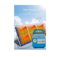 China High Efficiency Magneto Solar Energy System 3.7V Household LED Lighting Kit Grid for sale