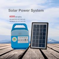 China High Efficiency Magneto Solar Energy System 3.7V Household LED Lighting Kit Grid for sale
