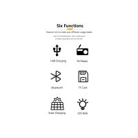 China Solar Power System Bluetooth Under Sunlight Outdoor Activities Residential System Home Lighting for sale