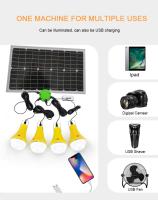 China SRE-98G-4L Solar Powered LED Lights High Light Intensity 3-6V Mini Battery Power System for sale