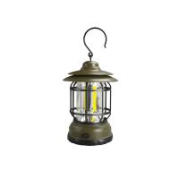 China Mini Retro Solar Garden Light Tent Lamp Compact Size Outdoor Led 13*12*20cm for sale