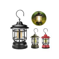 China Mini Retro Solar Garden Light Tent Lamp Compact Size Outdoor Led 13*12*20cm for sale
