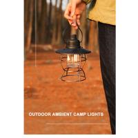 China Retro Atmosphere Rechargeable Tent Horse Lamp 4500mAh Outdoor Portable for sale