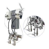 China Rotating Automatic Soldering Machine Double Platform For Industrial Electronic for sale