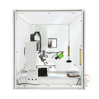China Micro Wave Automatic Soldering Robot Lead Free With Acrylic Cover for sale