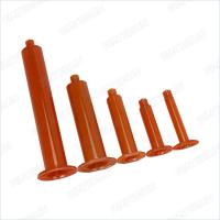 China CE Industrial Epoxy Dispenser Syringe , UV Resistant Dispensing Syringe Barrel for sale