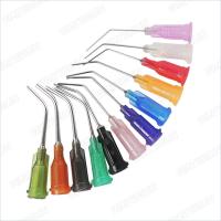 China Multicolor Flexible Syringe Tips 14G-34G , Practical Blunt Dispensing Needle for sale