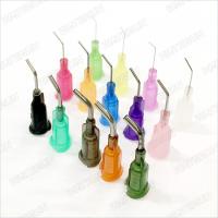 China Multicolor Flexible Syringe Tips 14G-34G , Practical Blunt Dispensing Needle for sale
