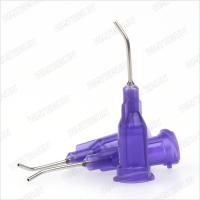 China Multicolor Flexible Syringe Tips 14G-34G , Practical Blunt Dispensing Needle for sale