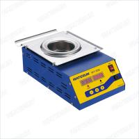 China Round Blue Lead Free Solder Pot , 180W-500W Solder Melting Pot for sale