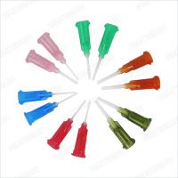 China 14G-25G Dispensing Needles , PP Flexible Plastic Syringe Tips for sale