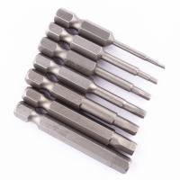 China H1.5-H8 Hexagon Screwdriver Bits Steel Material Multipurpose for sale