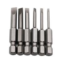 China Silver Practical Screwdriver Bits , Slot Type Magnetic Nut Setter for sale
