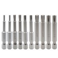 China CE Durable Y Shaped Screwdriver Bit , Silver Y Shaped Screw Head Y3 Y4 Y5 Y6 Y8 for sale