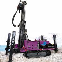 China Hydraulic Crawler Drilling Rig Rotary Borehole 300 Meters Water Well Drilling Rig for sale