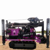 China Hydraulic Crawler Drilling Rig Rotary Borehole 300 Meters Water Well Drilling Rig for sale
