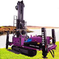 China Hydraulic Crawler Drilling Rig Rotary Borehole 300 Meters Water Well Drilling Rig for sale