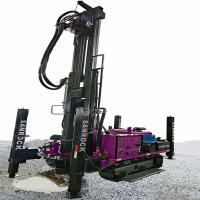 China Hydraulic Crawler Drilling Rig Rotary Borehole 300 Meters Water Well Drilling Rig for sale