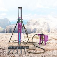 China Portable Hydraulic Borehole Drilling Rig Mining Pneumatic Small DTH Drilling Rig Machine for sale