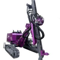 China Crawler Hydraulic Drilling Rig 50m Depth Mining Borehole DTH Drilling Rig Equipment for sale