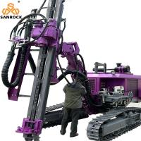 China Rotary Borehole DTH Drilling Rig Equipment Diesel Power Hydraulic For Minin for sale