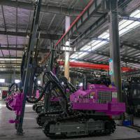 China Hydraulic DTH Drilling Machine Borehole Depth 30m Crawler Drilling Rig for sale