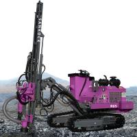 China Mining DTH Drilling Rig Rotary Blasthole Depth 20m Crawler Hydraulic Drilling Rig for sale