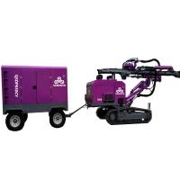 China Portable Blast Hole DTH Drilling Machine Hydraulic Mining Rotary DTH Drilling Rig for sale