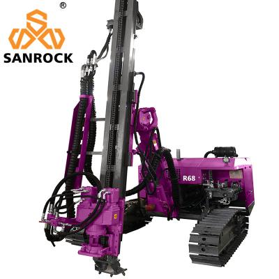 China Mining Separated DTH Drilling Machine Blasthole 50m Depth Hydraulic Drilling Rig for sale