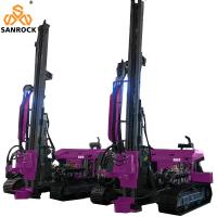 China Solar Pile Driver Machine Photovoltaic Hydraulic Pile Drilling Rig Ground Screw Pile Driver for sale