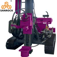 China Pile Driver Machine Photovoltaic Ground Pile Drilling Rig Hydraulic Solar Pile Driver for sale